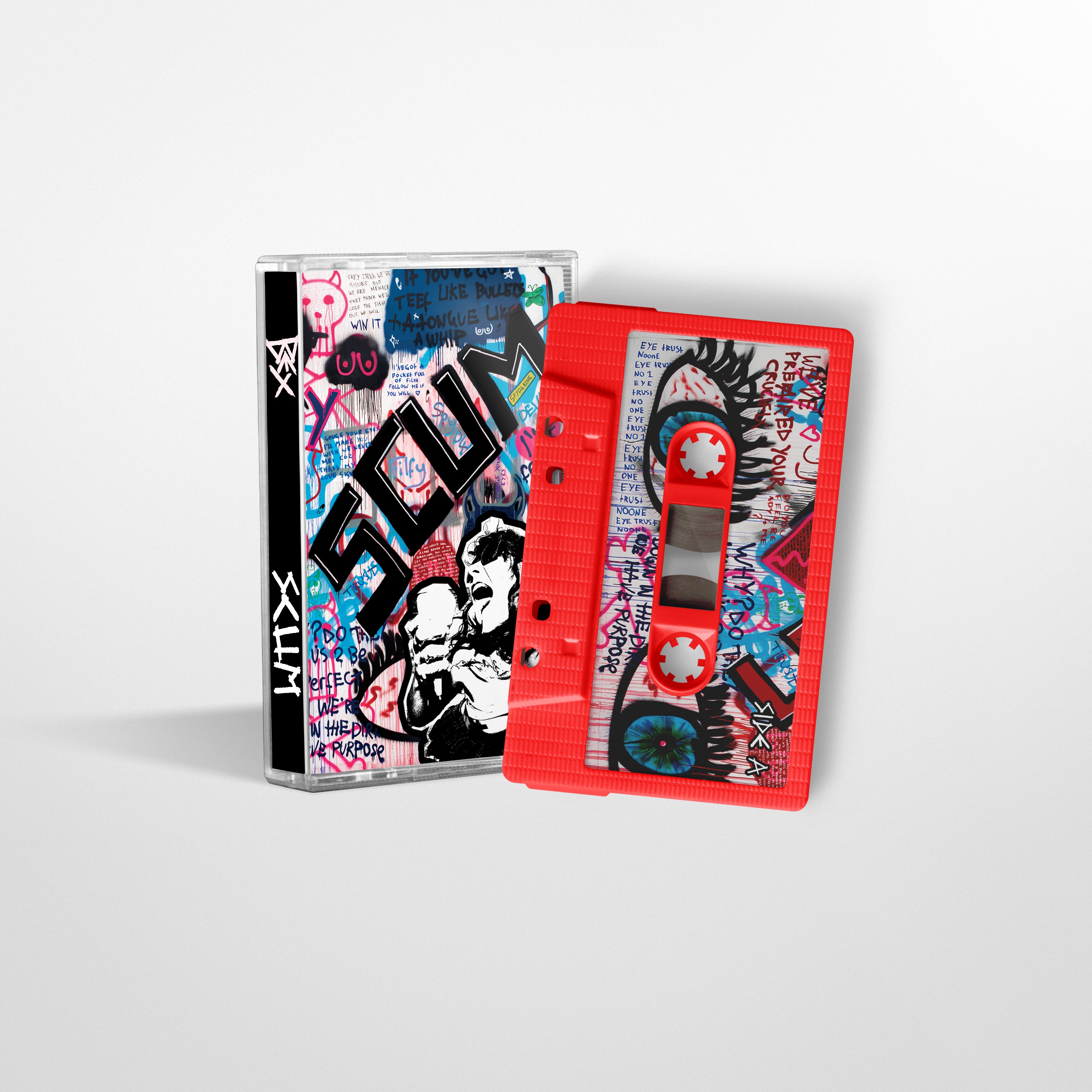 BEX - 'SCUM' EP Deluxe Edition - Cassette - Red Tape – Scruff of the Neck
